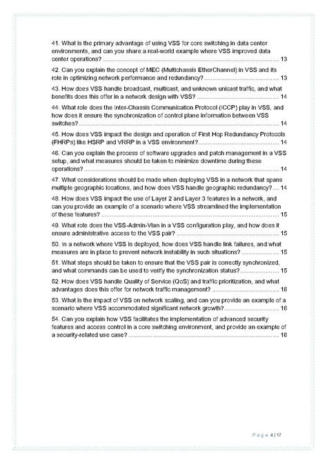 Scaling Core Switching With VSS PDF Connect Techs