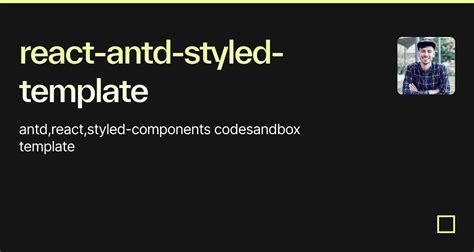 Antd Examples Codesandbox