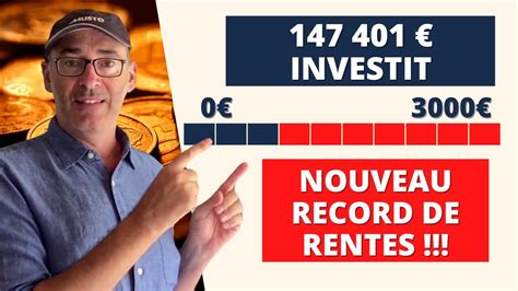 Revenus Passifs En Janvier 2025 Mes Vrais Rentes Youtube
