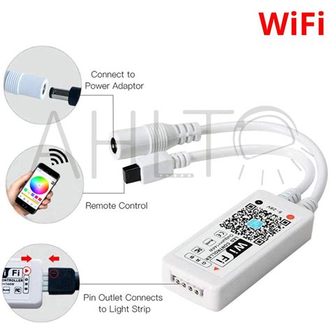 WiFi Controller Mini 24Key 44Key IR RGB Controller Grandado
