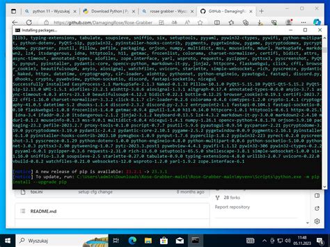 how to update pip to new relase · issue 196 · damagingrose rose
