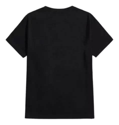 Pack 3 Playeras Negras Premium Lisas Oversize 100 Algodón Envío Gratis