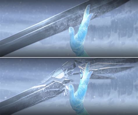 Frozen Anna Freezes Scene