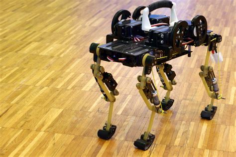 Cheetah Cub Robot A Small Quadruped Robot Designed After The Legs Of A Cat