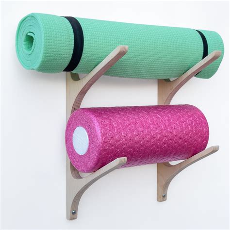 Yoga Mat Hook 65 In Wall Mount Yoga Mat Holder Yoga Mat Storage