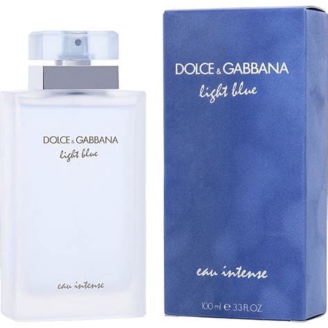 Dolce And Gabbana Light Blue Eau Intense Edp Spray 33 Oz Ladies
