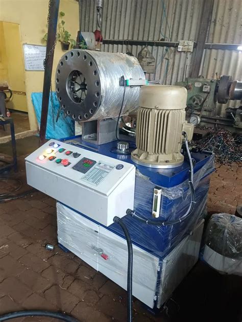 Die Steel Hose Crimping Machine Automation Grade Automatic Model Name Number Uhi 1050 At