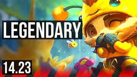 Teemo Vs Ambessa Top 1014 8 Solo Kills Legendary Kr Master