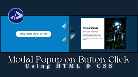 Button Animation Customized Dev Modal Popup On Button Click Using Html And Css Youtube