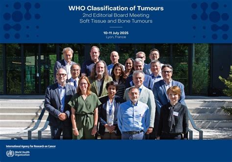 Honoured And Proud To Lead The New Bone Tumor Classification With Jason Hornick For Soft Tissue