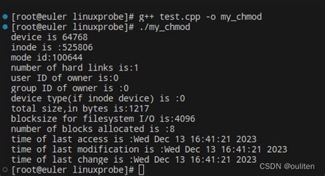 《linux C编程实战》笔记:文件属性操作函数linux获取文件属性c语言函数 Csdn博客 《linux C编程实战》笔记:文件属性操作函数linux获取文件属性c语言函数 Csdn博客