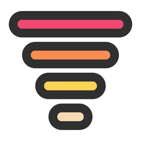 Sort Funnel Conversion List Filtering Order Icon Download On Iconfinder