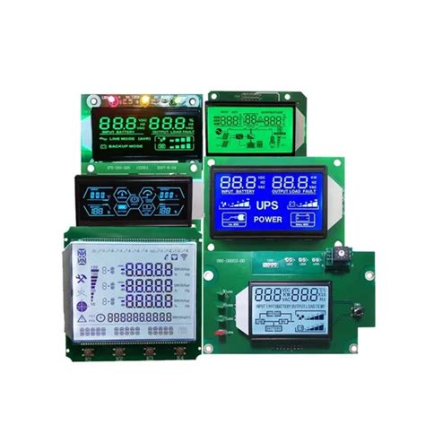 Factory Custom Lcd Dot Matrix Monochrome 7 Segment Cob Display Module