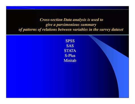 Statistical Analysis Steps Pdf