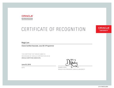 Oracle Certified Professional Java SE Programmer OCPJP 國際原廠認證 MagicLen