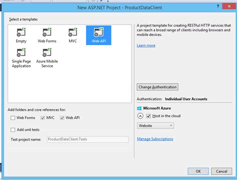 Getting Started With Aspnet Web Api 2 C Part 1 ~ Exercises In Net