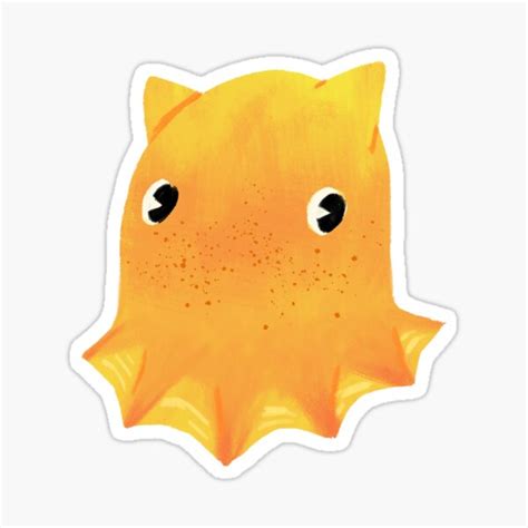 Cute Flapjack Octopus Sticker By Salami Spots Redbubble