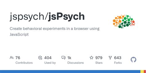 Github Jspsychjspsych Create Behavioral Experiments In A Browser Using Javascript