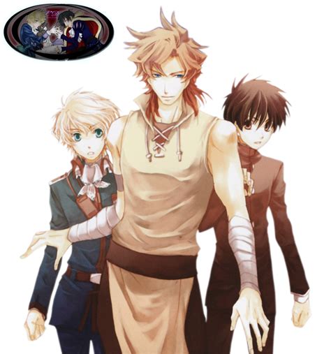 Yozak Yuuri And Wolfram Render By Eurostarzdynasty On Deviantart