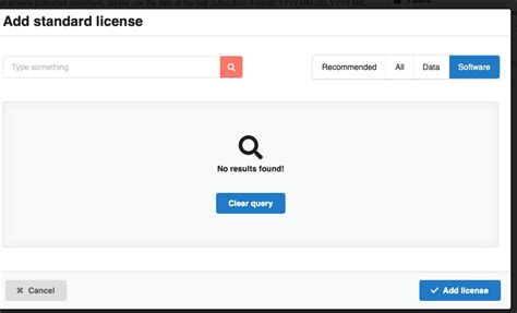 Licenses Licenses Not Correctly Tagged Issue Inveniosoftware Invenio App Rdm GitHub