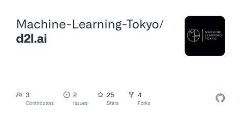 github machine learning tokyo d2l ai