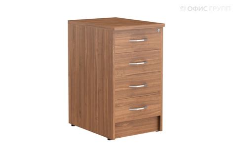 Тумба для документов приставная Имаго ТП 4 А Французский орех купить за 14 186 20 руб Офисная