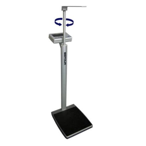 Befour Wh 1061 Digital Column Scale With Height Rod Free Shipping Morley Athletic Supply Co Inc