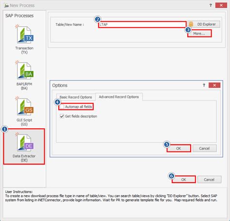 Create Pseudo Table Join Between Three Sap Tables Process Runner