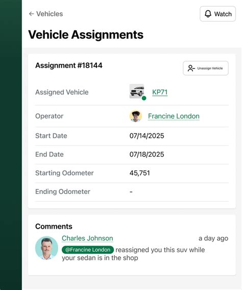 Driver Scheduling And Assignment Software Fleetio