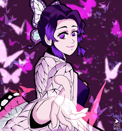 Shinobu Kochou Fanart By Pipowitch By Pipowitch On Deviantart