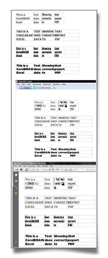 Br Coreldraw Does Not Output Excel Data Correctly Coreldraw X6 Coreldraw Graphics Suite X6