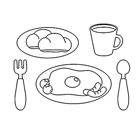 Eten En Drinken Kleurplaten Kinderen Kleurplaat