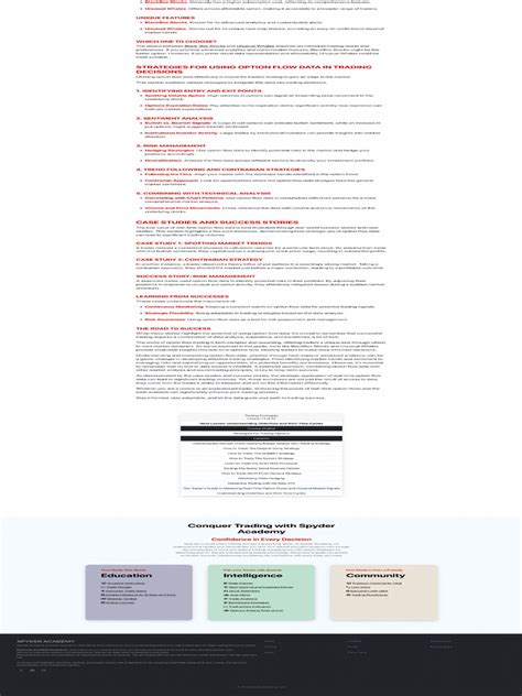 The Traders Guide To Mastering Real Time Option Flows And Unusual