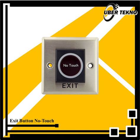 Jual Exit Button No Touch IR Sensor Contactless Door Exit Button Jakarta Timur Uber Tekno