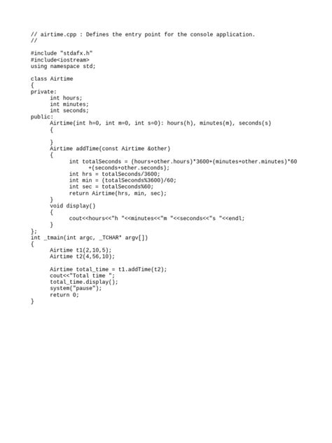Add Of Two Objects Without Operator Overloading Pdf