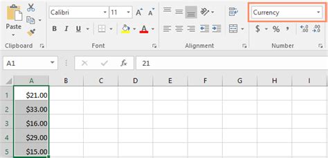 Excel 2016 Understanding Number Formats