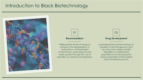Introduction To Black Biotechnology Ppt Slides Acp Ppt Powerpoint