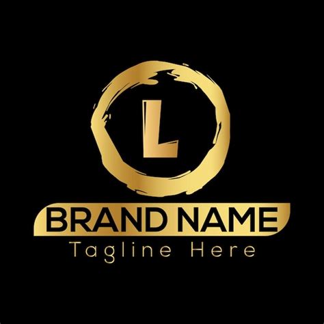 Premium Vector Abstract L Letter Modern Initial Lettermarks Logo Design
