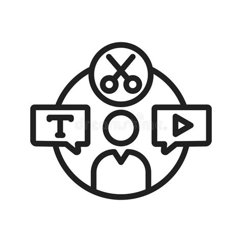 Editor Icon Vector Image Stock Vector Illustration Of Isolated