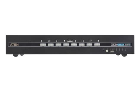 8 Port Usb Dvi Dual Display Secure Kvm Switch With Cac Psd Pp V4 0 Compliant Cs1148d4c Aten