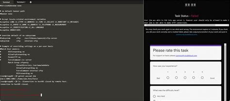 install and configure sftp task failed 7 by tej singh rana kodekloud engineer kodekloud