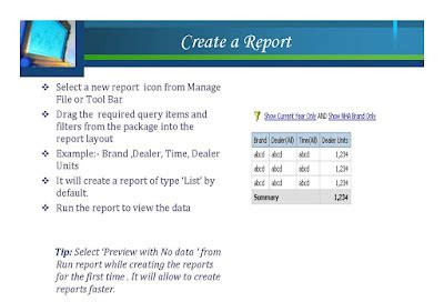 COGNOS QUERY STUDIO PPT Interview Questions