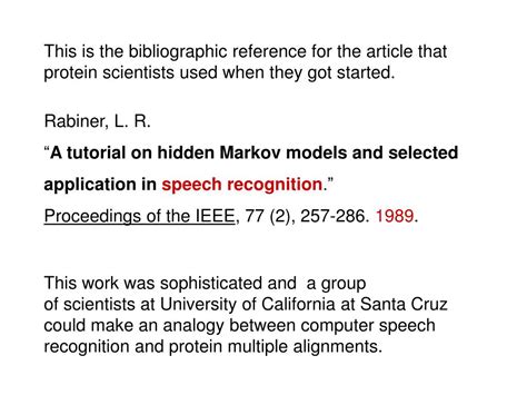 Ppt Hidden Markov Modeling Multiple Alignments Powerpoint Presentation Id2956559