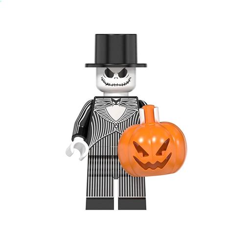 ของเล่นตัวต่อเลโก้ รูปโครงกระดูก ฟักทอง ฮาโลวีน สําหรับเด็ก 88taihao Th Thaipick