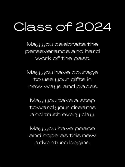 Class Of Graduation Gift Graduation Seniors Prayer For Graduation Instant