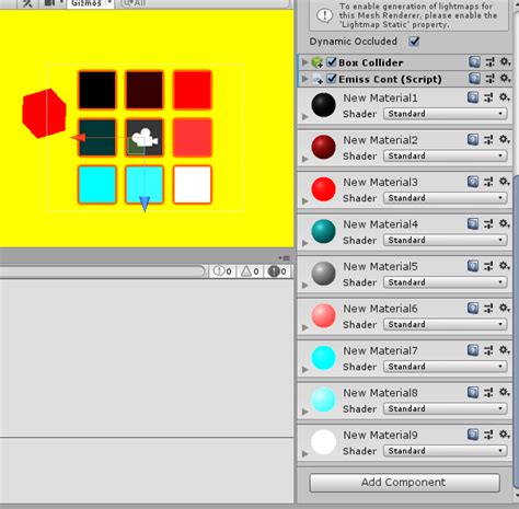 Change Material Parameters Using C Script Unity Engine Unity Discussions