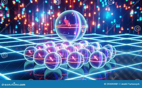 Logic Qubit With Error Protection Vs Standard Qubits Superposition