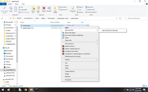 Python Program To Speed Typer Gui App Using The Python Tkinter