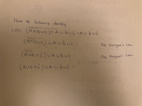 Set Theory Proofs Of Identities R Askmath