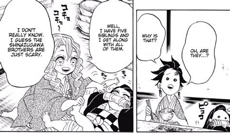 Mitsuri Tickling Nezuko Anime Manga Slayer